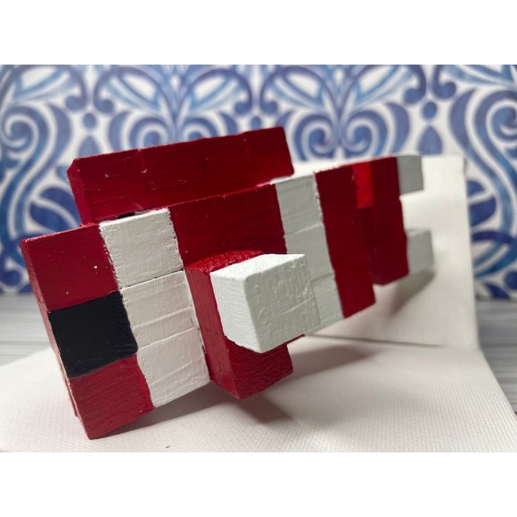 Hand Crafted | Toys | Minecraft Tropical Fish Figures In The Shape Of ...